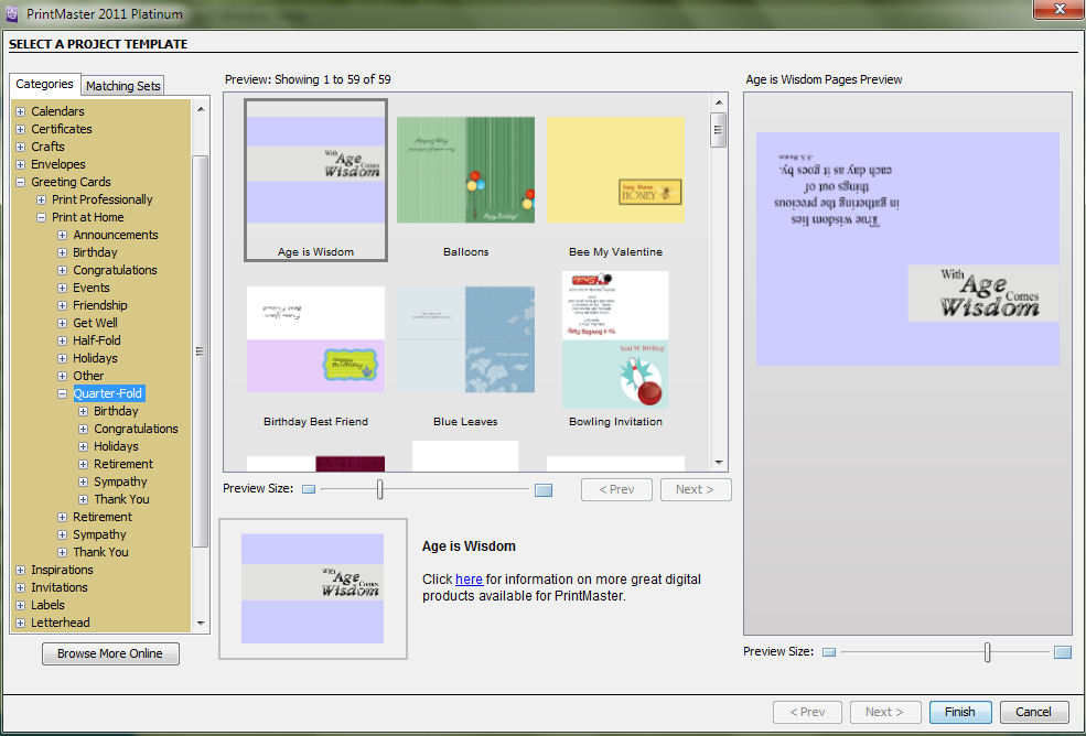PM 2011 Offers 1 4 Fold Card Templates PM 2011 Offers 1 4 Fold Card Templates