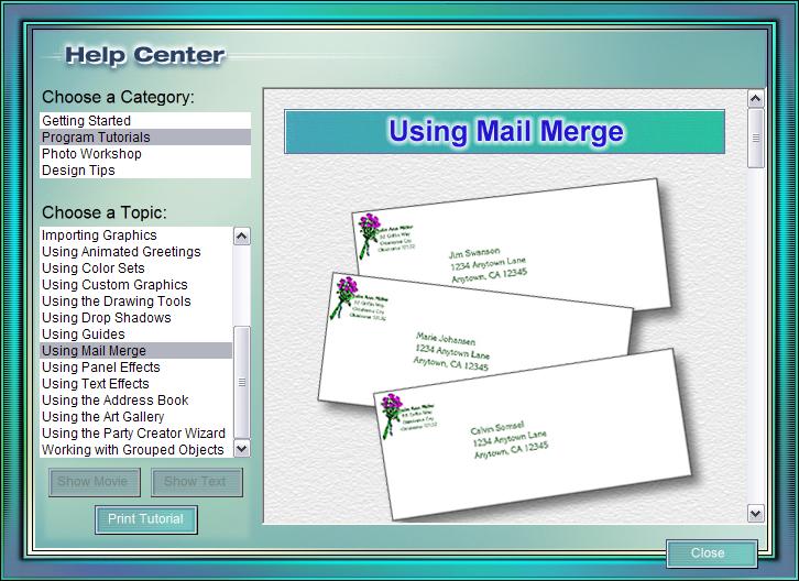 Mail Merge Labels